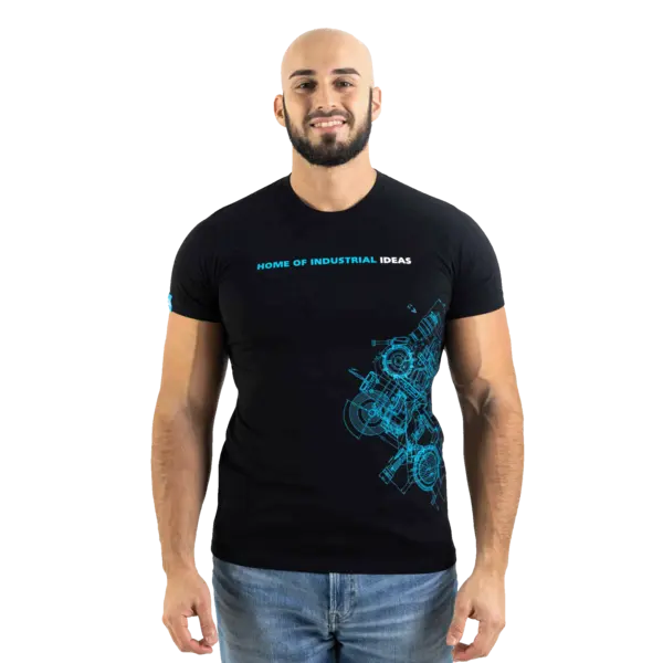 T-shirt Blueprint Men Atlas Copco Profilestore