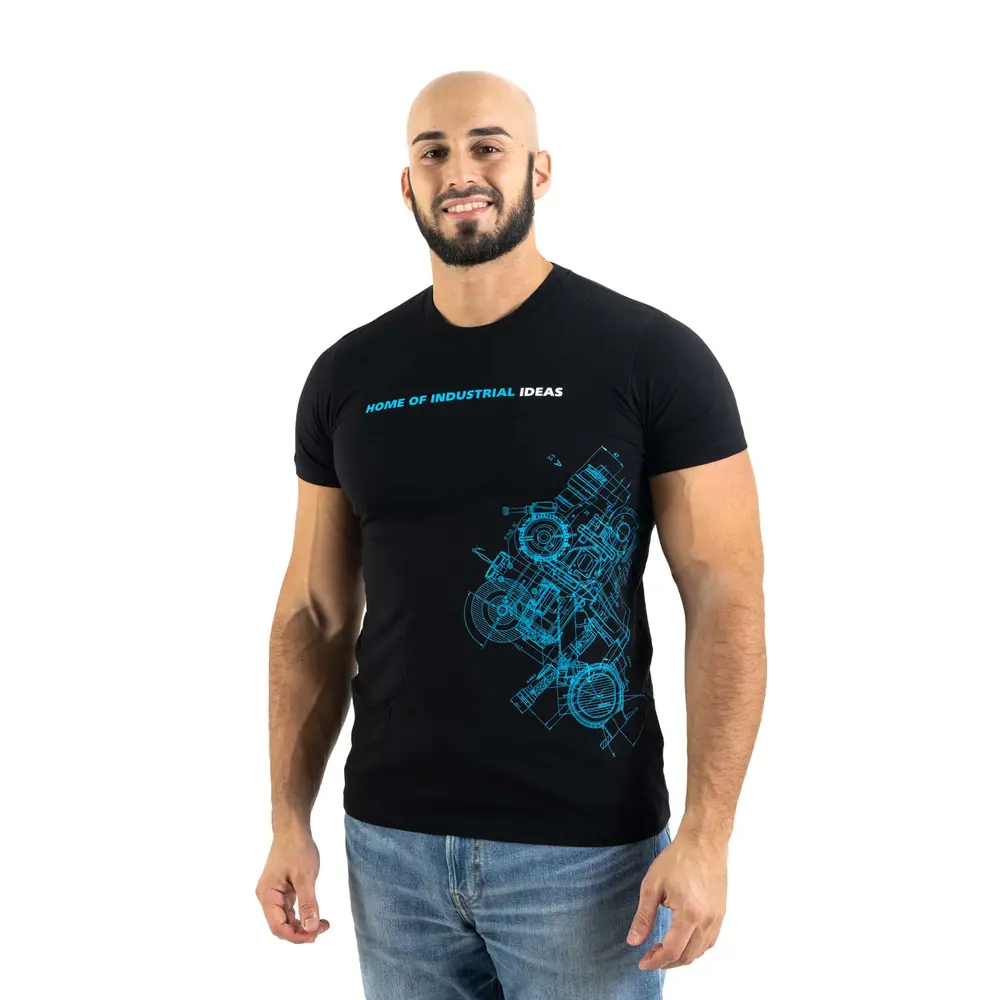 T-shirt Blueprint Men Atlas Copco Profilestore