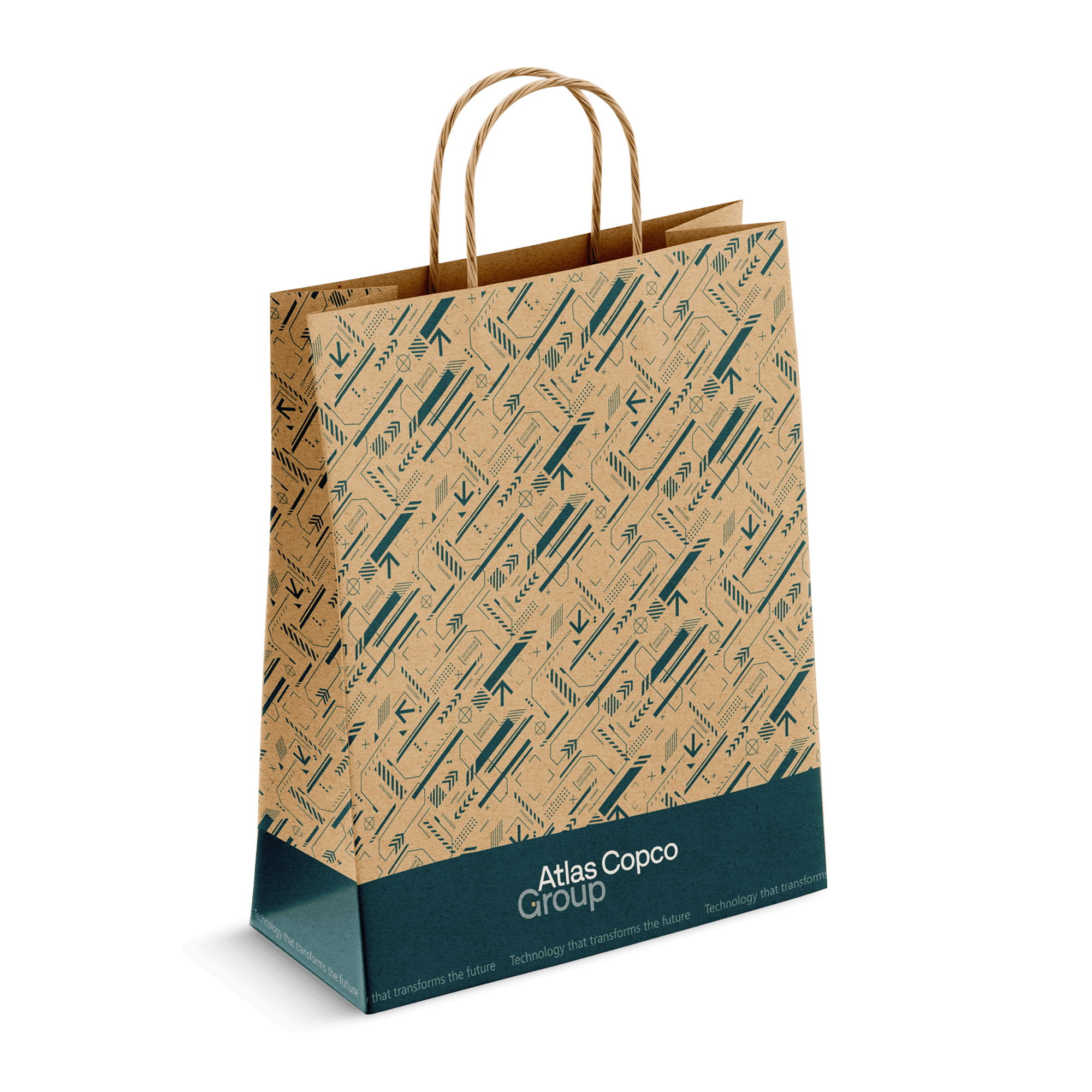 Paper Bag Large - Certified Atlas Copco Profilestore
