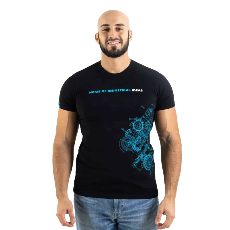 T-shirt Blueprint Men Atlas Copco Profilestore