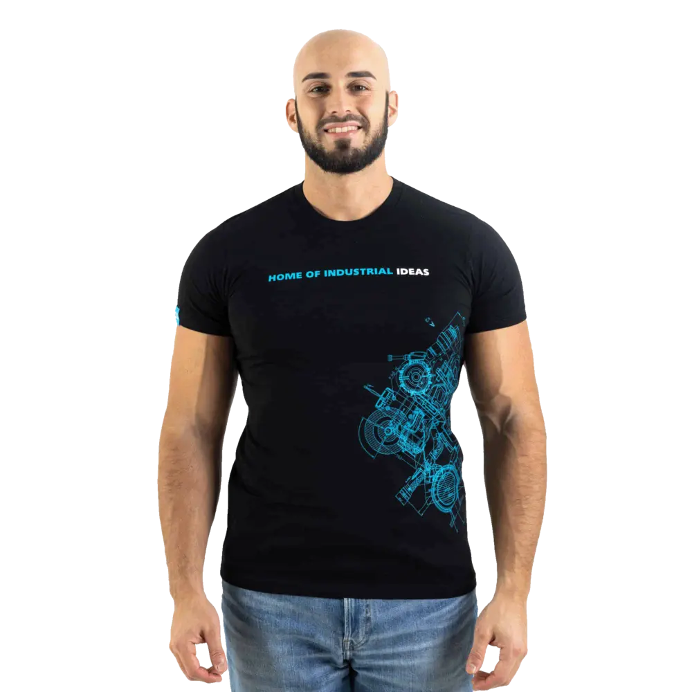 T-shirt Blueprint Men Atlas Copco Profilestore
